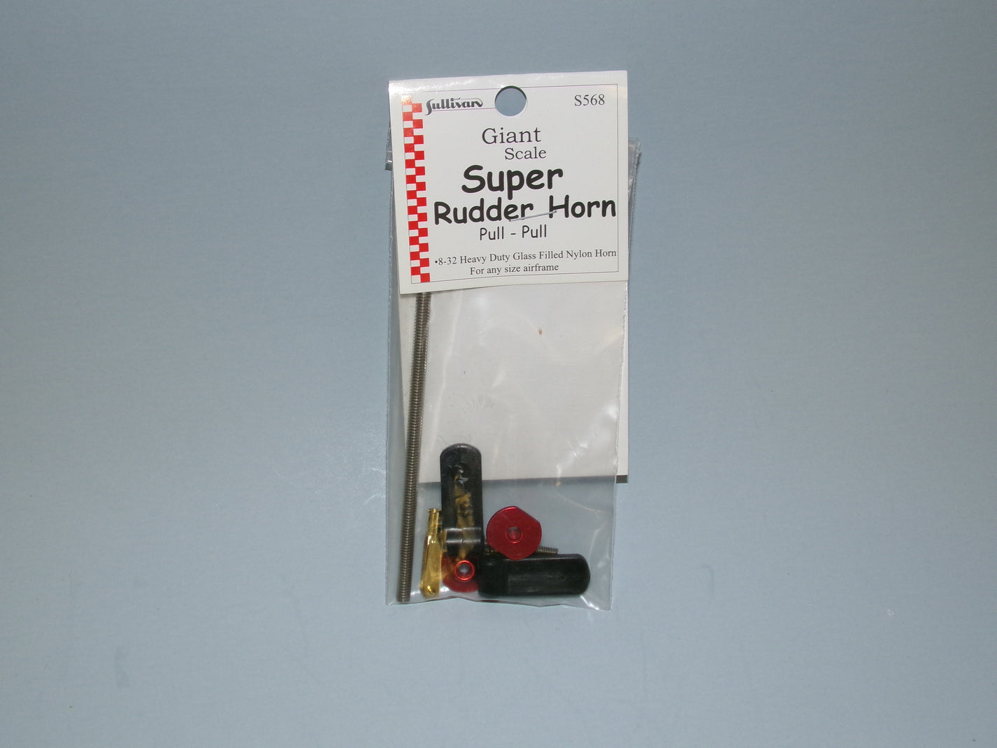 S568- 8-32" Adjustable Rudder Super Horn – Sullivan Products