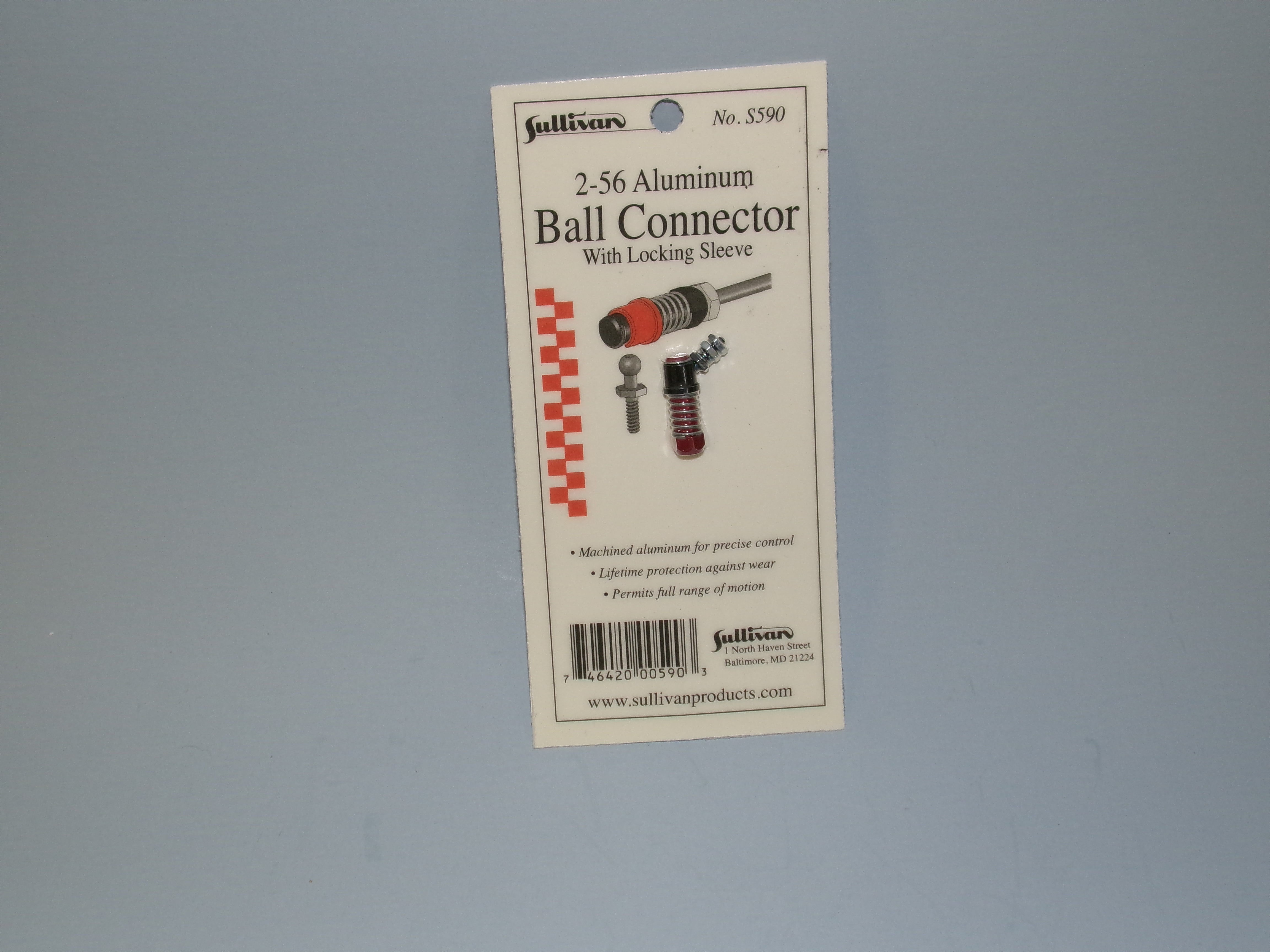 S590- 2-56" Ball Connector – Sullivan Products